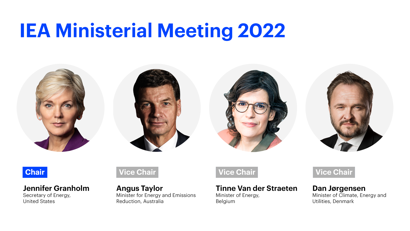US Secretary of Energy to chair the IEA’s 2022 Ministerial Meeting ...
