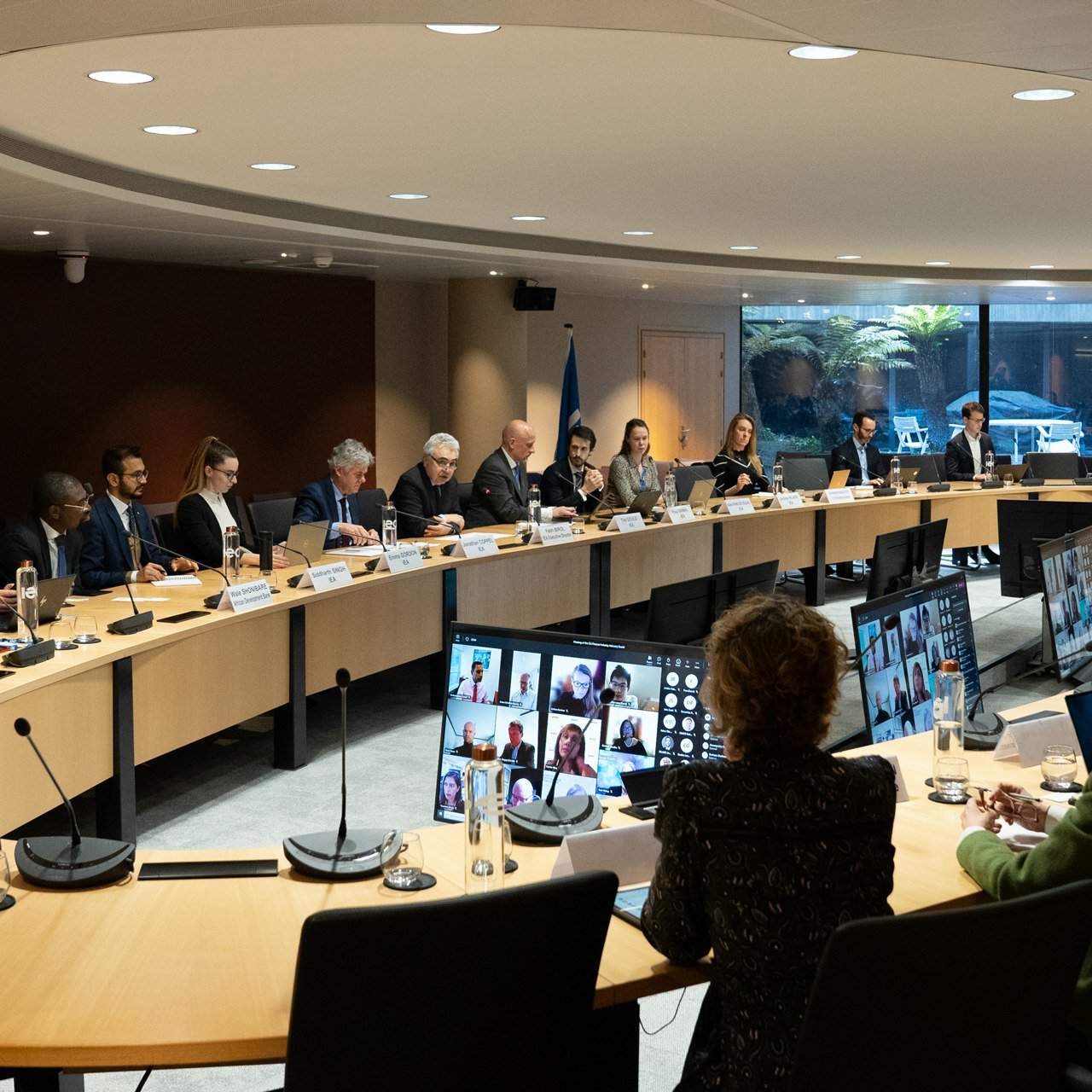 IEA brings together leading figures from the world of energy finance ...