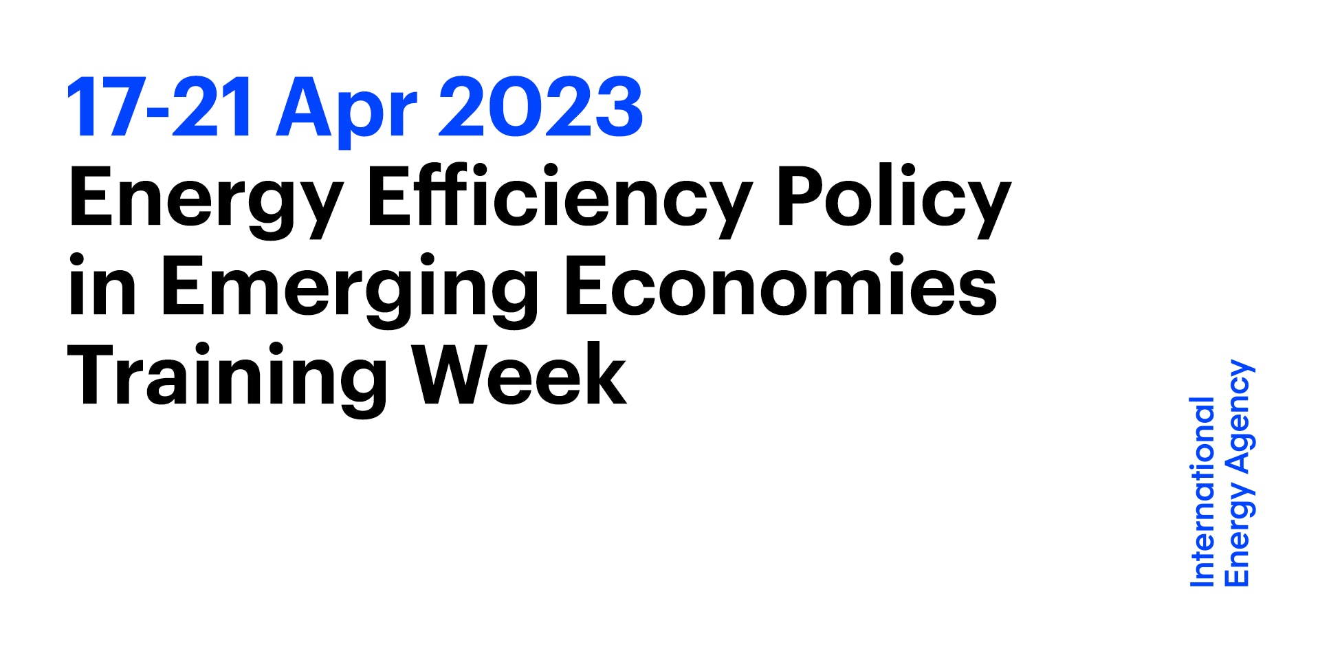 Energy Efficiency Policy In Emerging Economies Training Week Event Iea