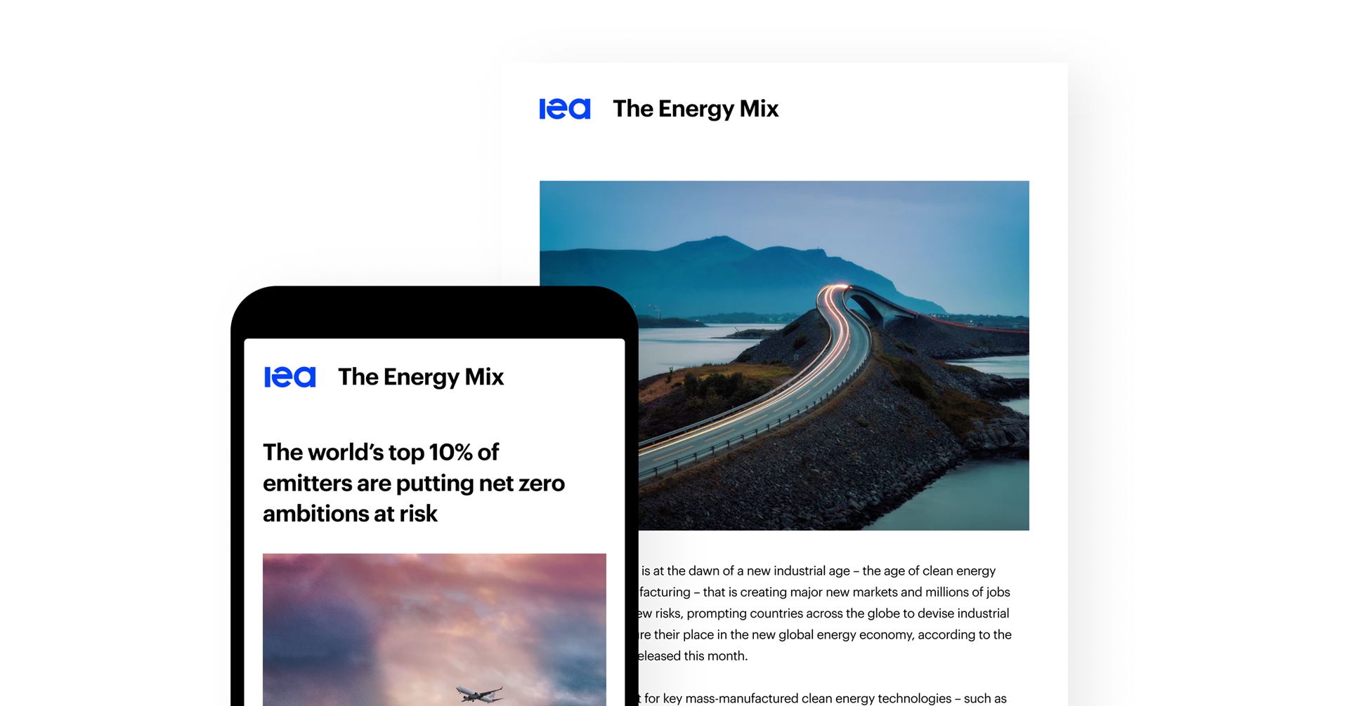 Subscribe to our newsletter - IEA