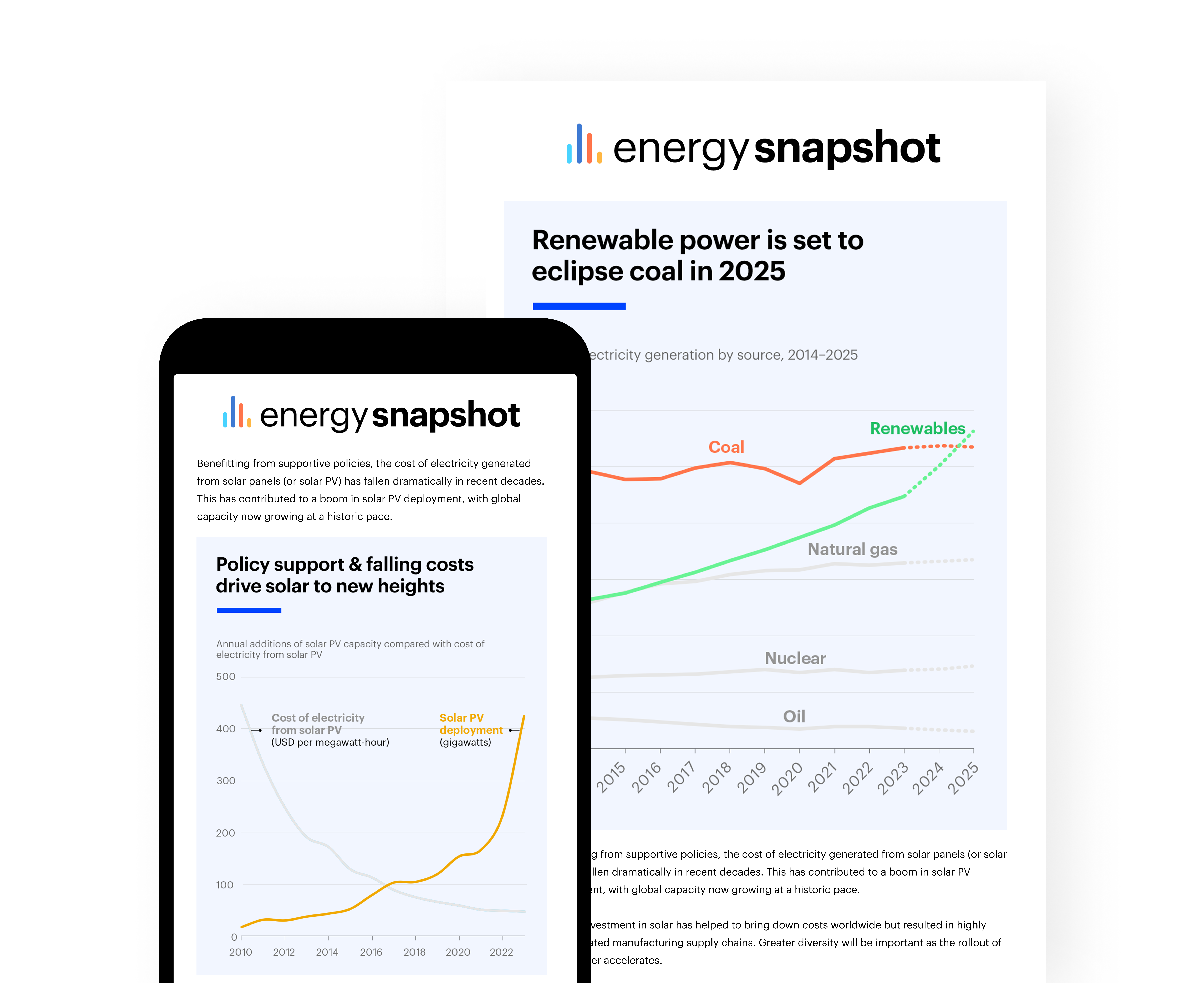 Energy Snapshot Newsletter - IEA